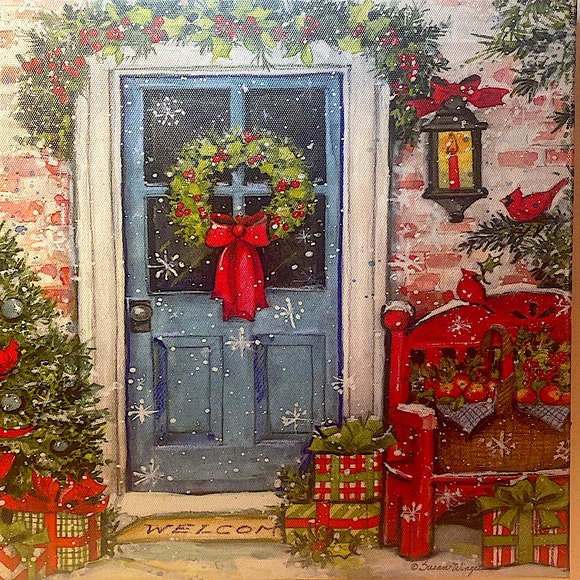 Susan Winget | Holiday | New Susan Winget Lighted Wall Art Called Front ...